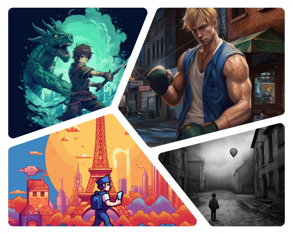 J'utilise l'IA pour créer les artworks des jeux vidéo que je vais ...